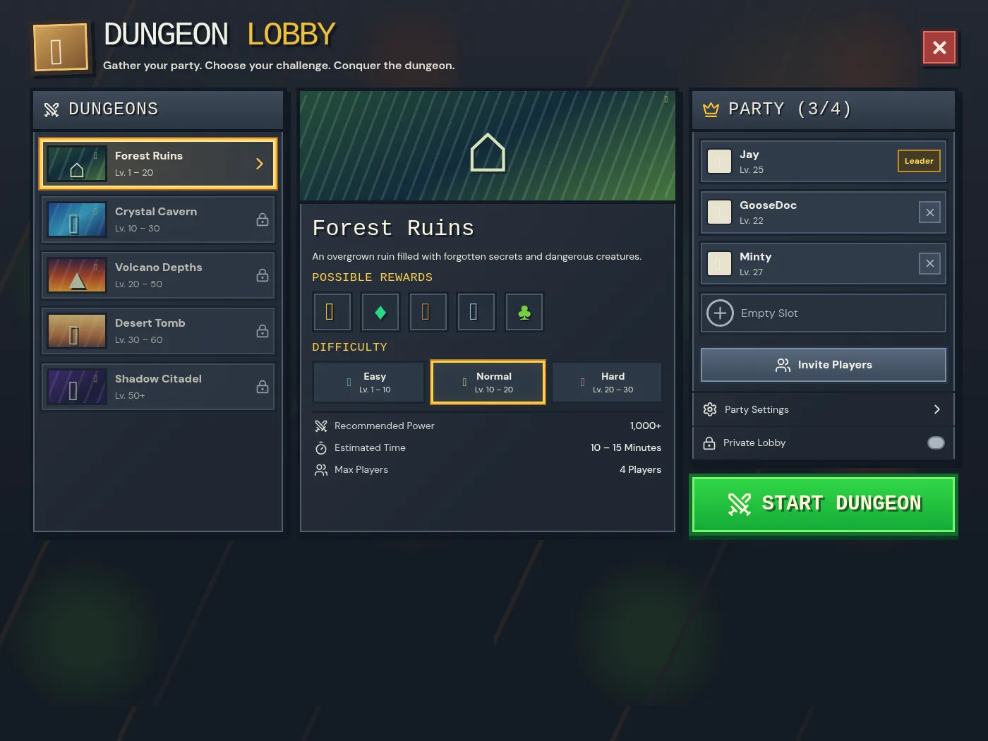 Quick UI Starter