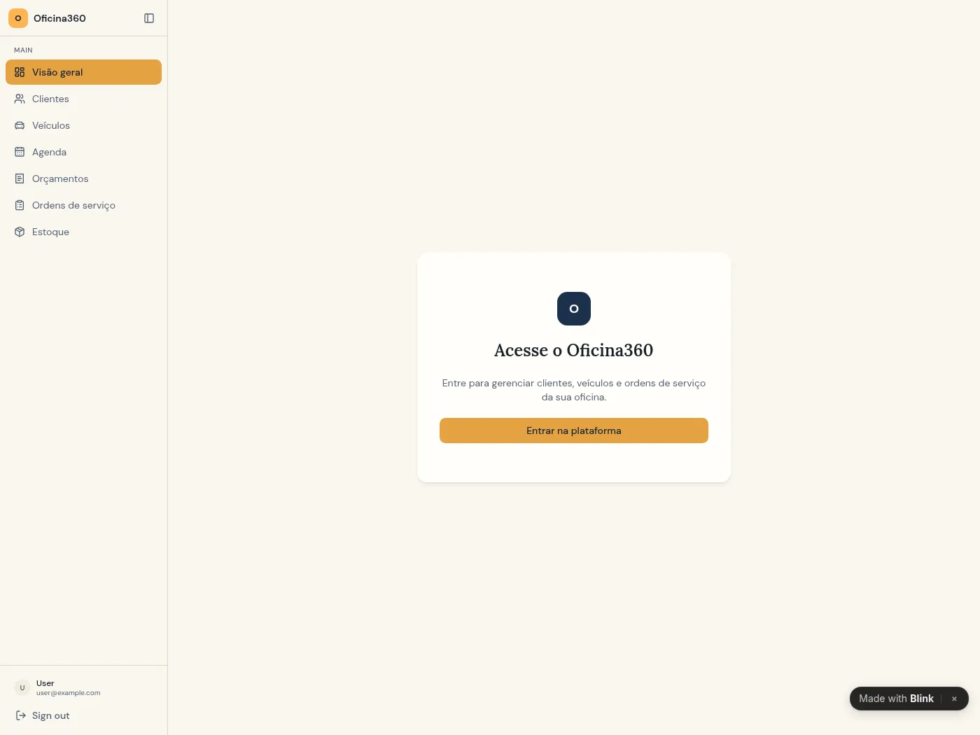 Oficina360 SaaS Manager