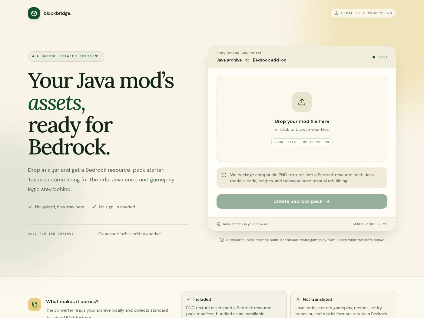 Jar to McAddon Converter