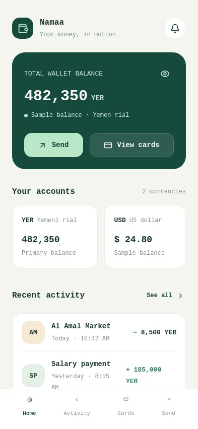 Yemen E-Wallet