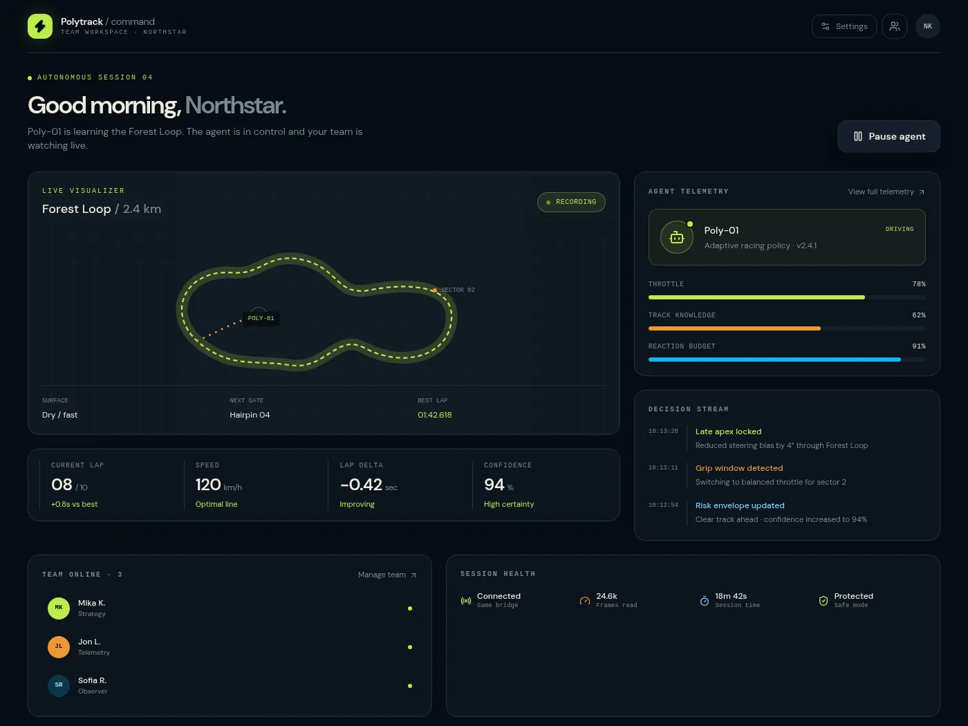 Polytrack AI Agent