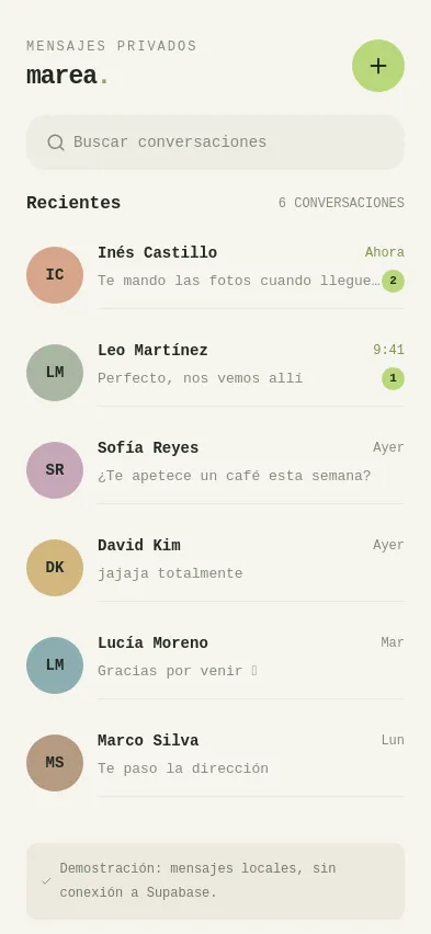 Supabase Chat Mobile