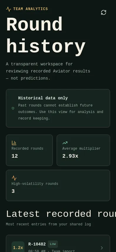 Aviator Signal Predictor
