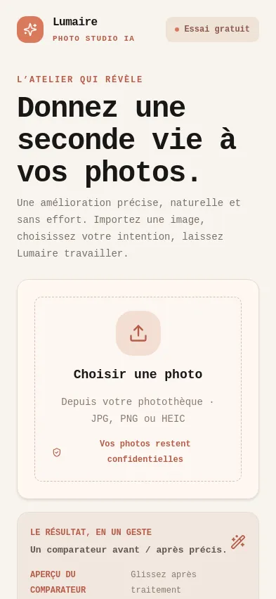 IA Photo Enhance