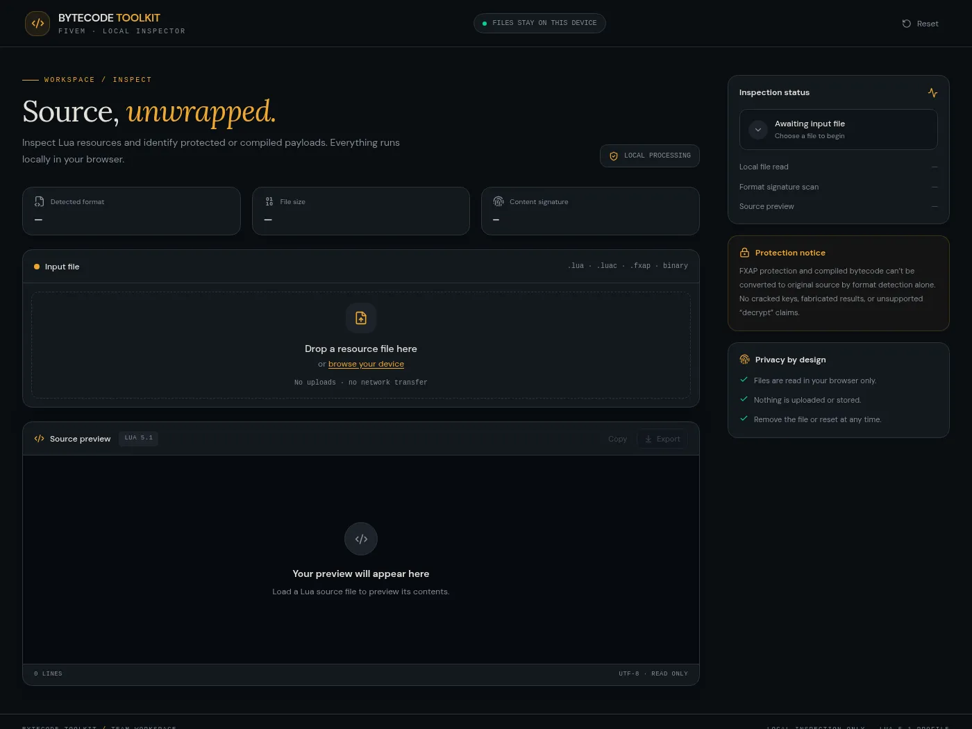 Bytecode Decrypt Toolkit