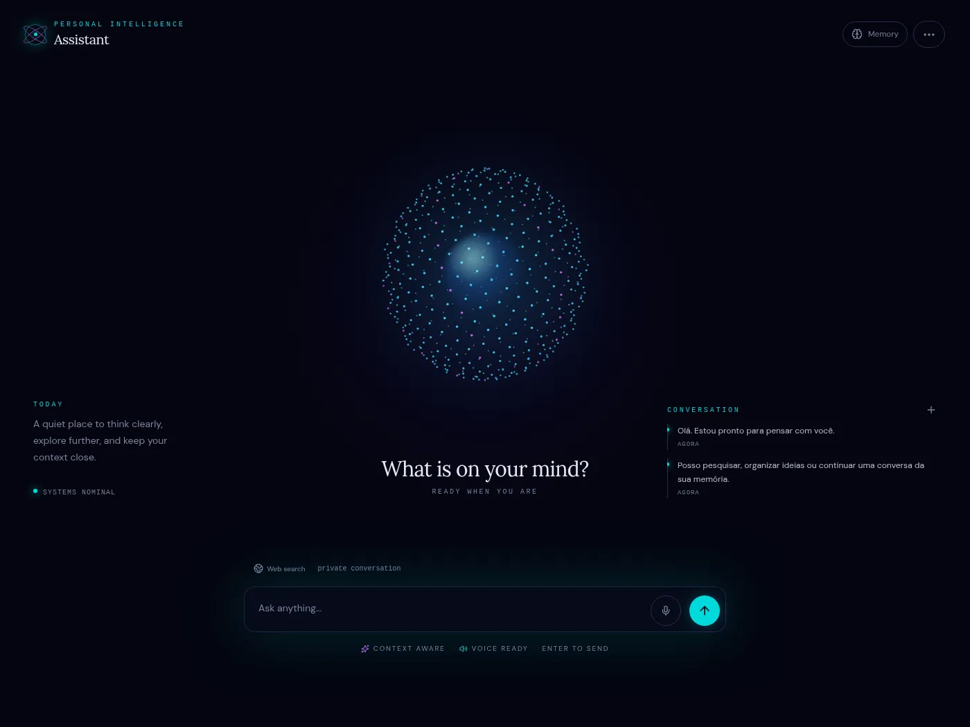 Nebula Assistant UI