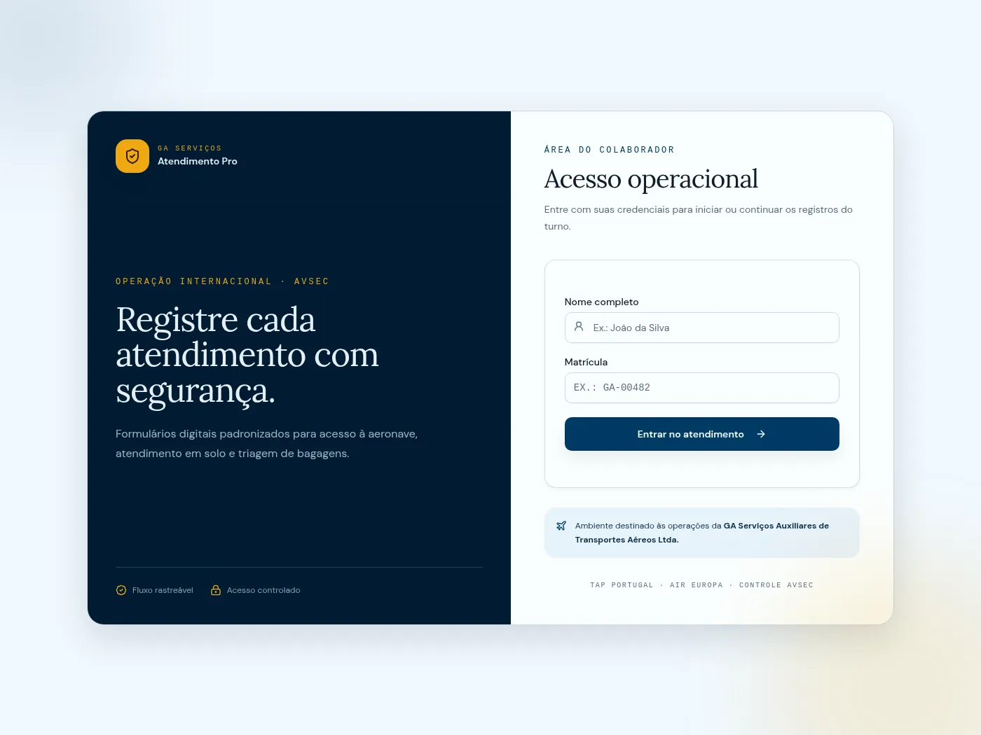 AvSec Atendimento Pro