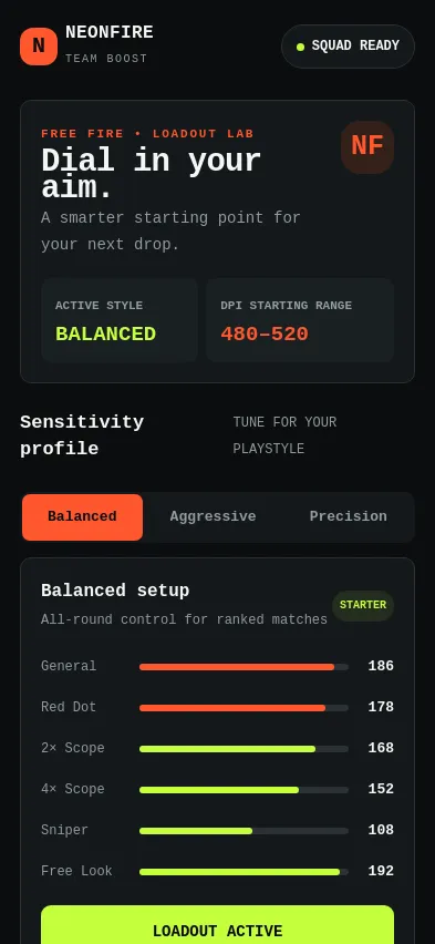 NeonFire Boost