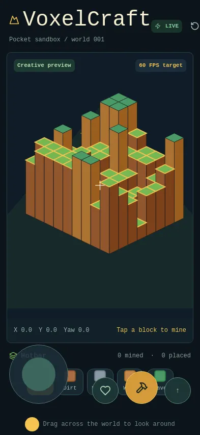 VoxelCraft Mobile