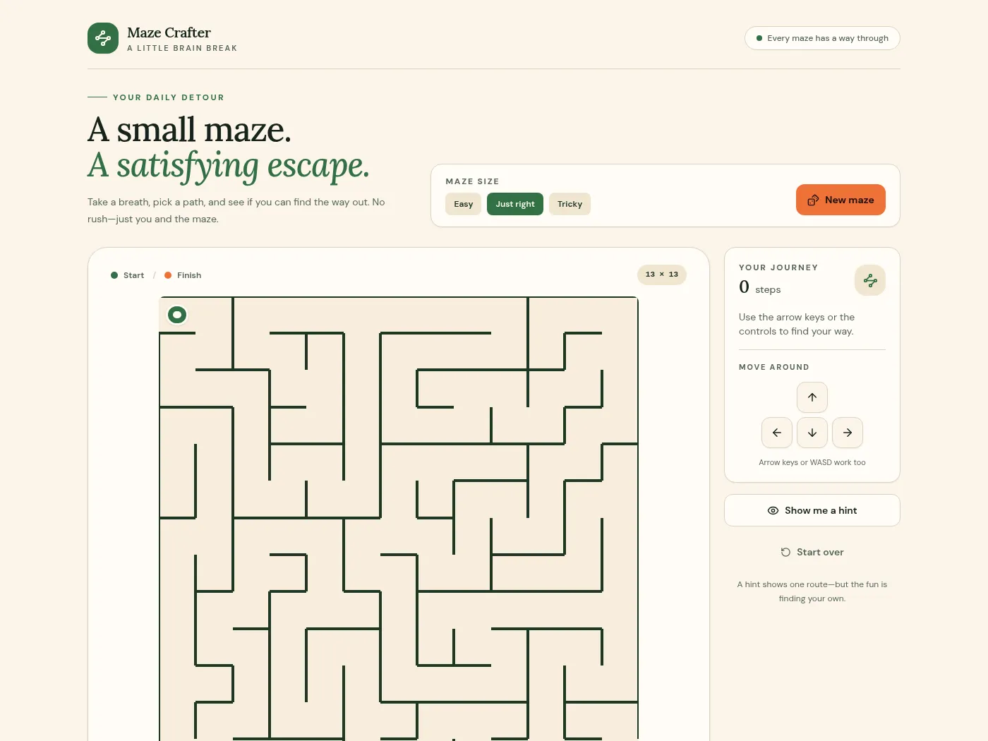 Maze Crafter