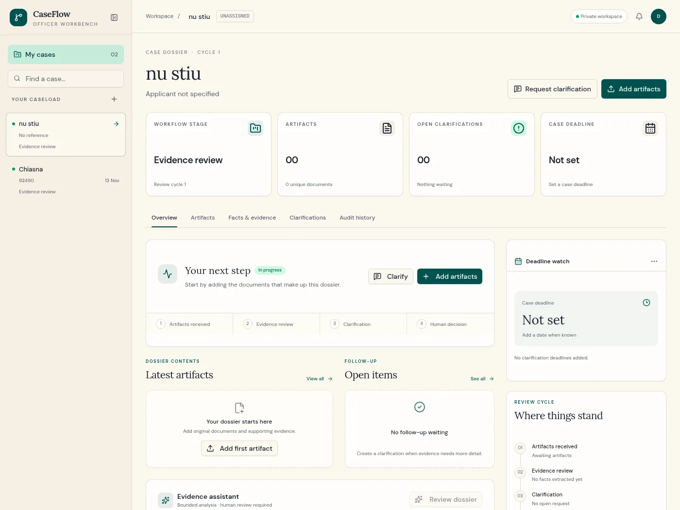 CaseFlow Analyzer