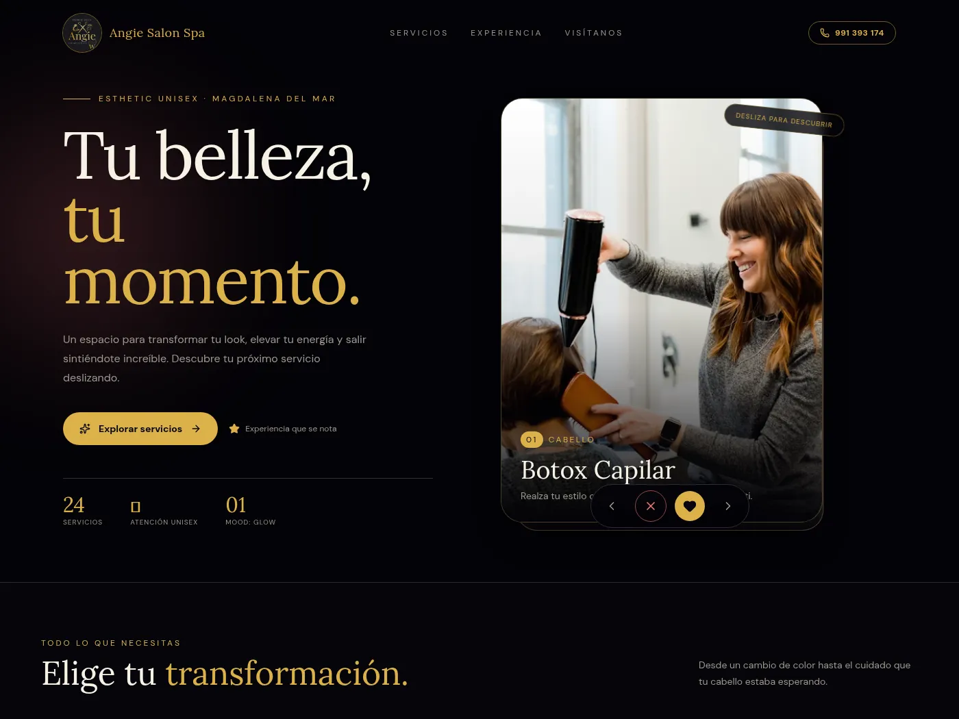 Tinder Spa Showcase