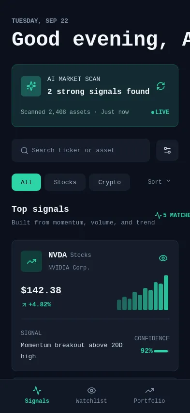 TradeBot Mobile