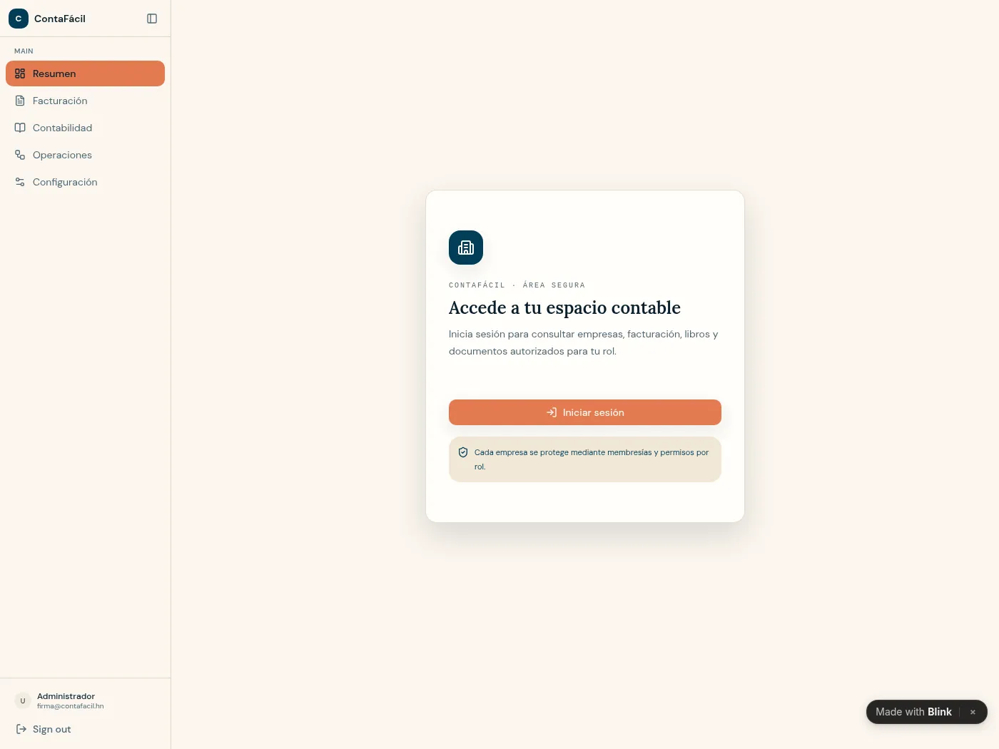 ContaFácil SaaS Platform