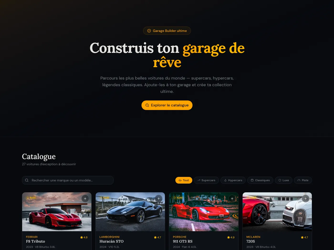 Dream Garage Builder