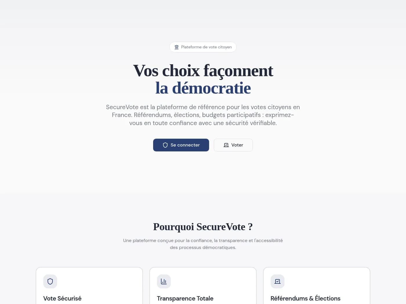 SecureVote App