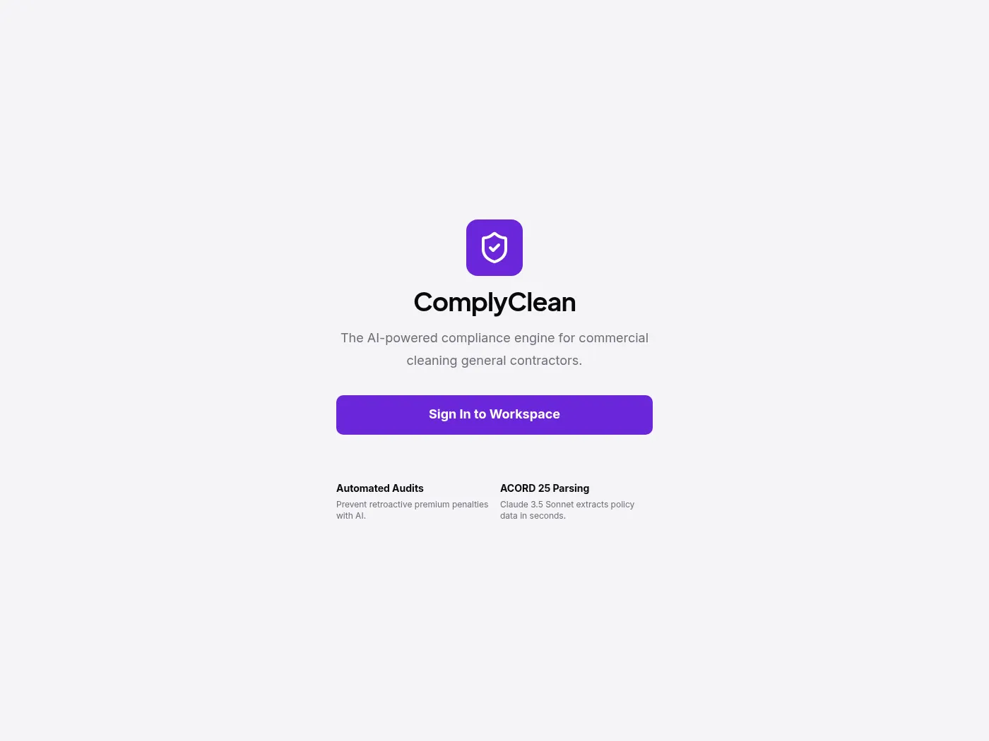 ComplyClean SaaS