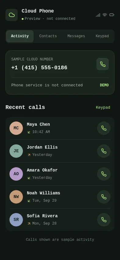 Cloud Phone