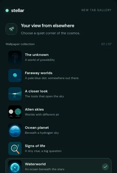 Stellar Minimalist Extension