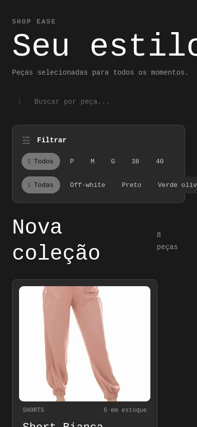 ShopEase Mobile Suite