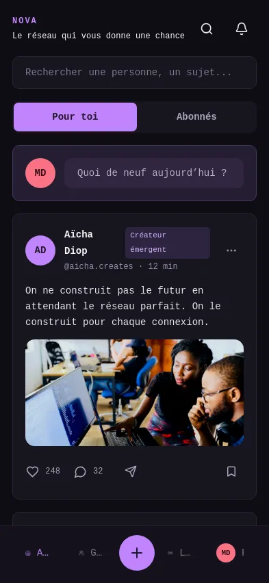 NOVA Social Network