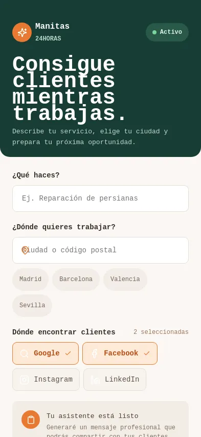 Manitas 24Horas