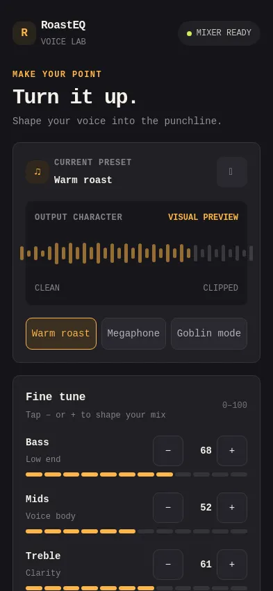 RoastEQ Mobile