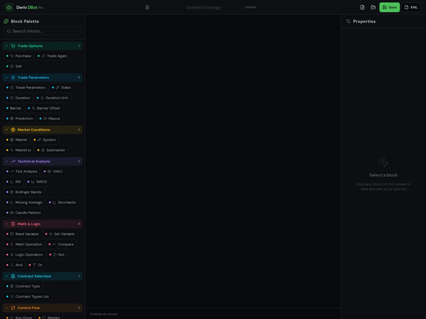 Deriv Dbot Pro