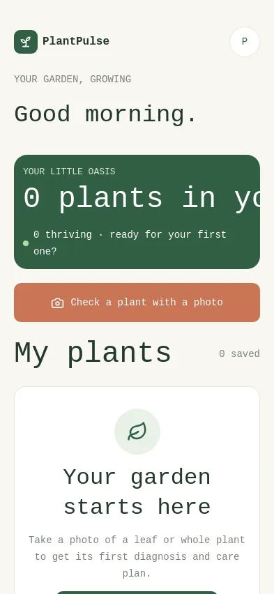 PlantPulse AI App