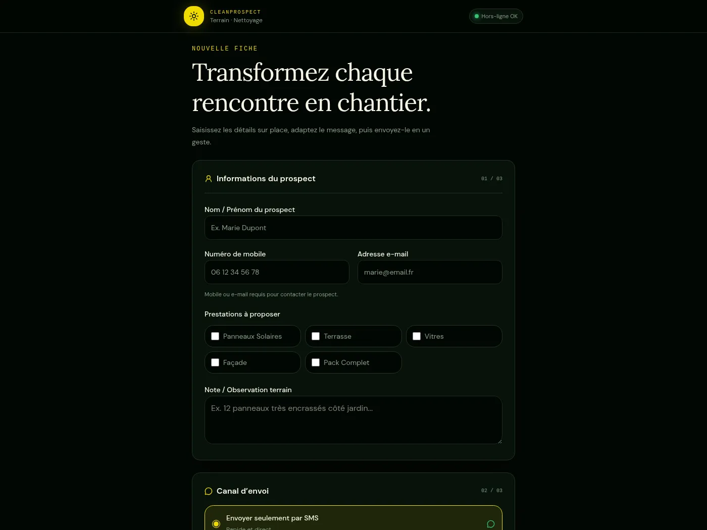 CleanProspect PWA