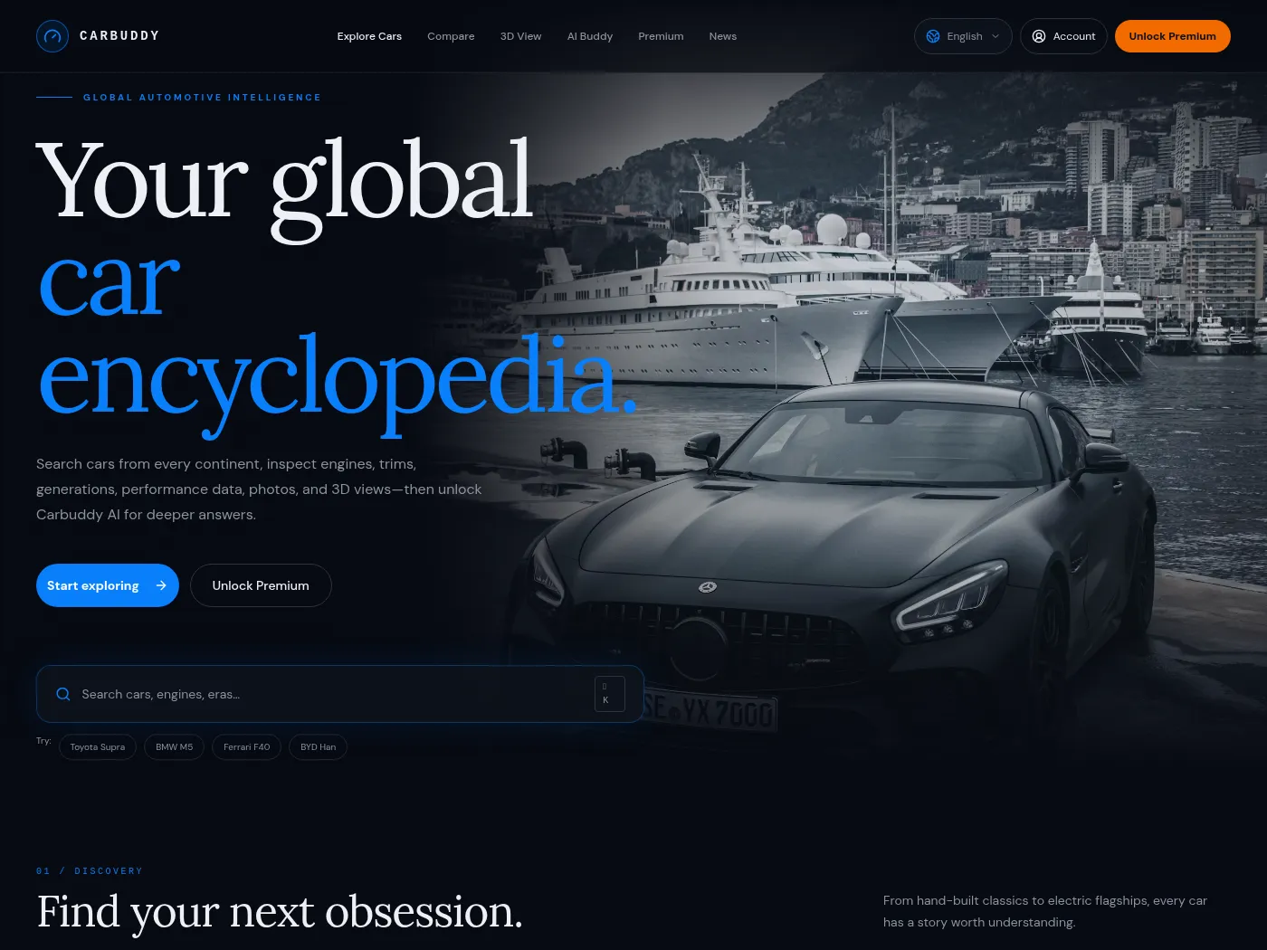 Carbuddy Global Car Encyclopedia