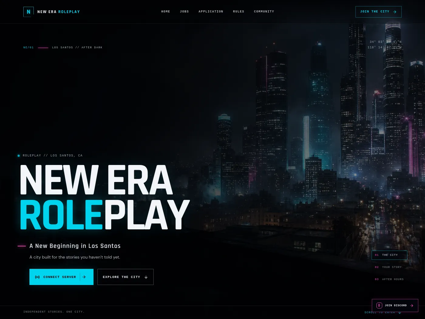 New Era Cyberpunk Site