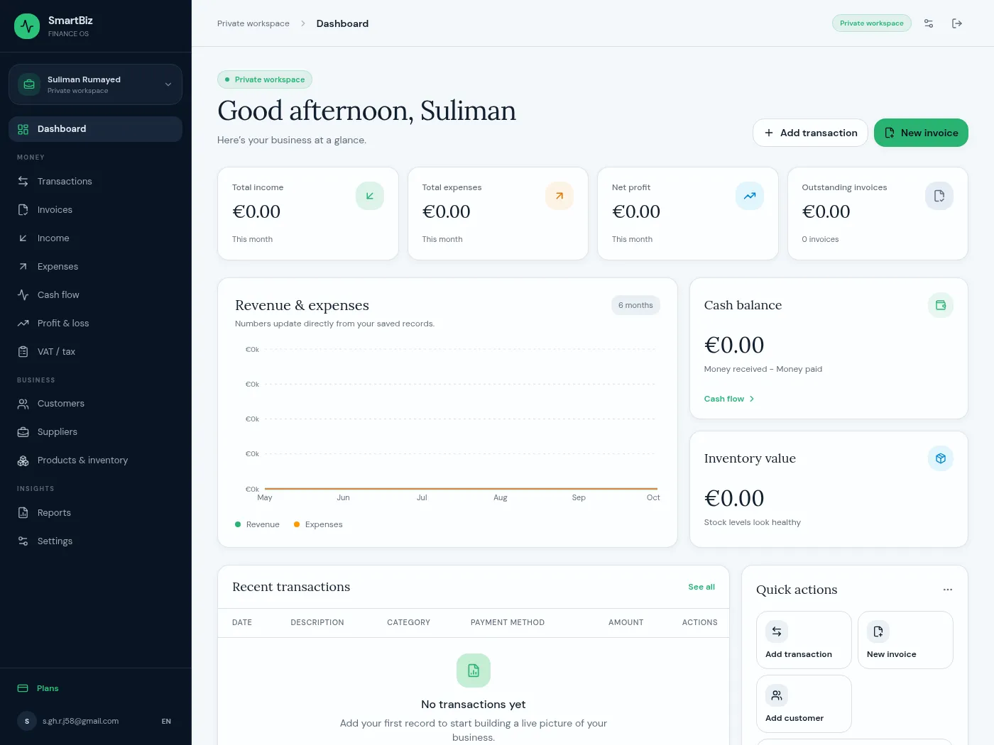 SmartBiz Finance OS