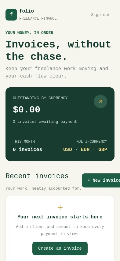 Freelance Finance Hub