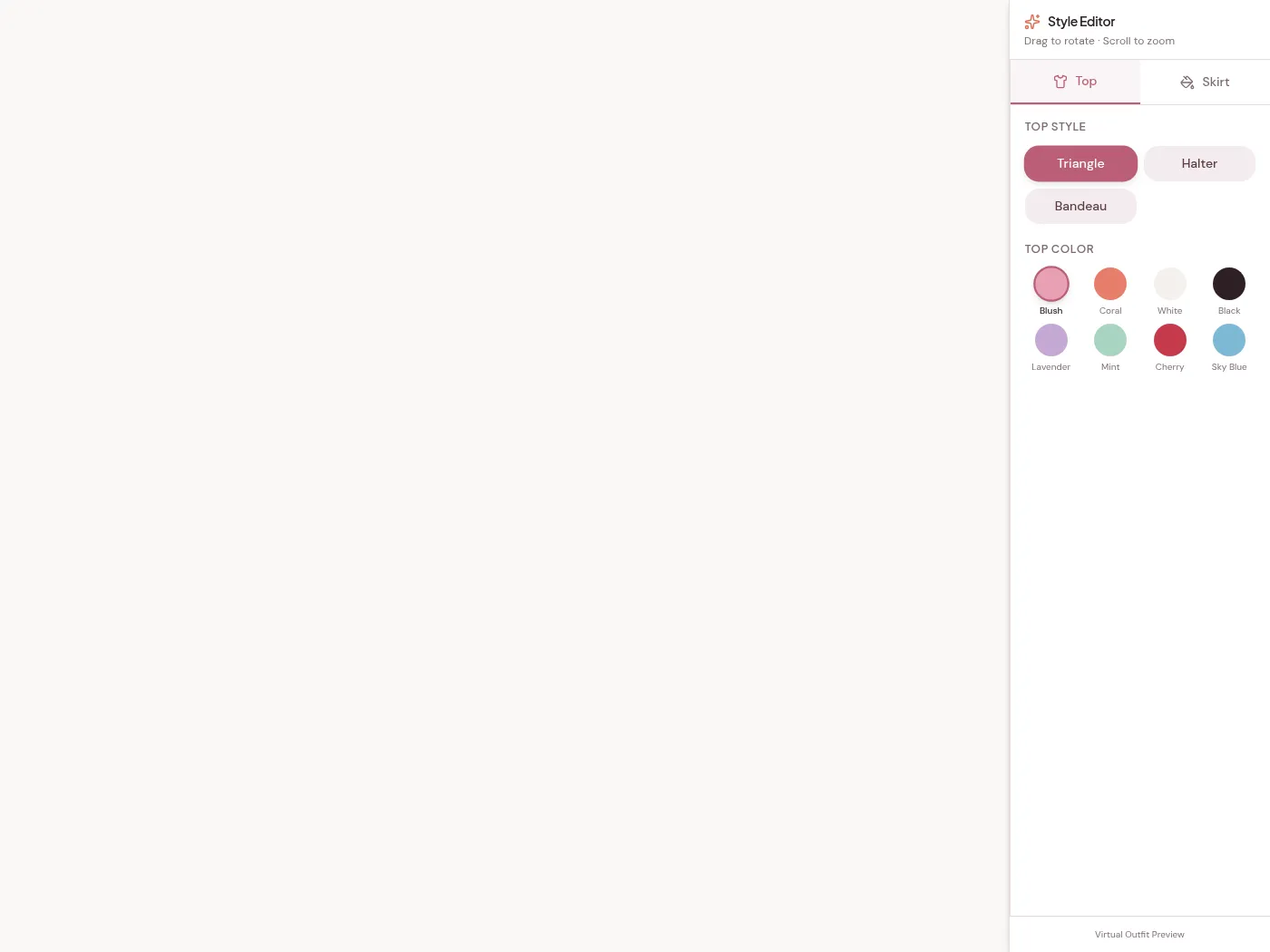 Virtual Outfit Preview