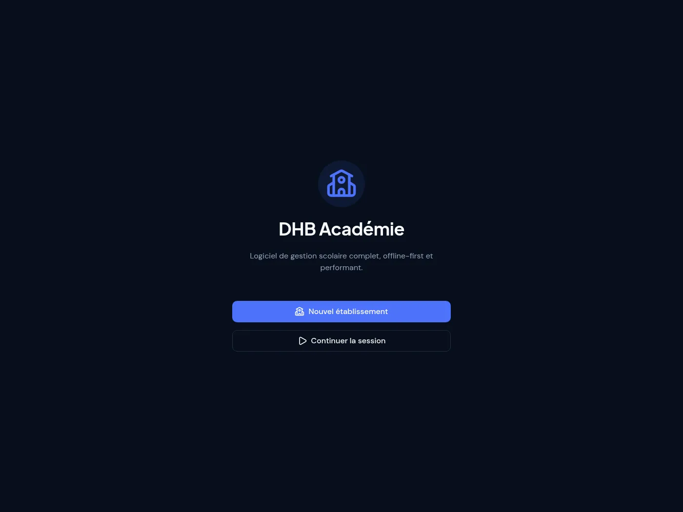 DHB Académie School PWA