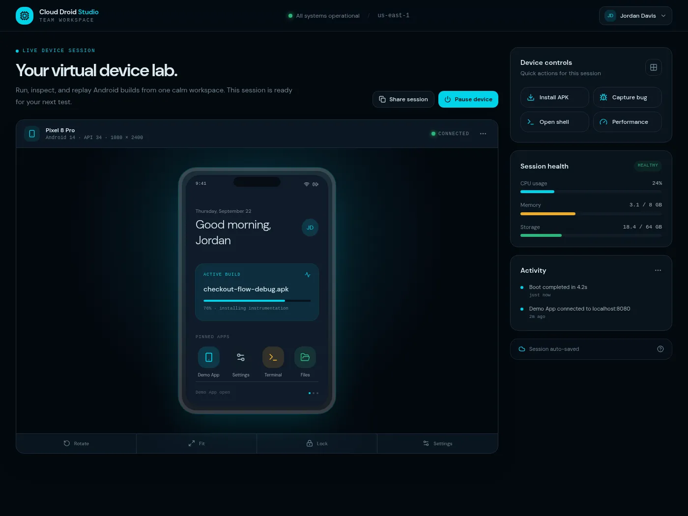 Cloud Droid Studio