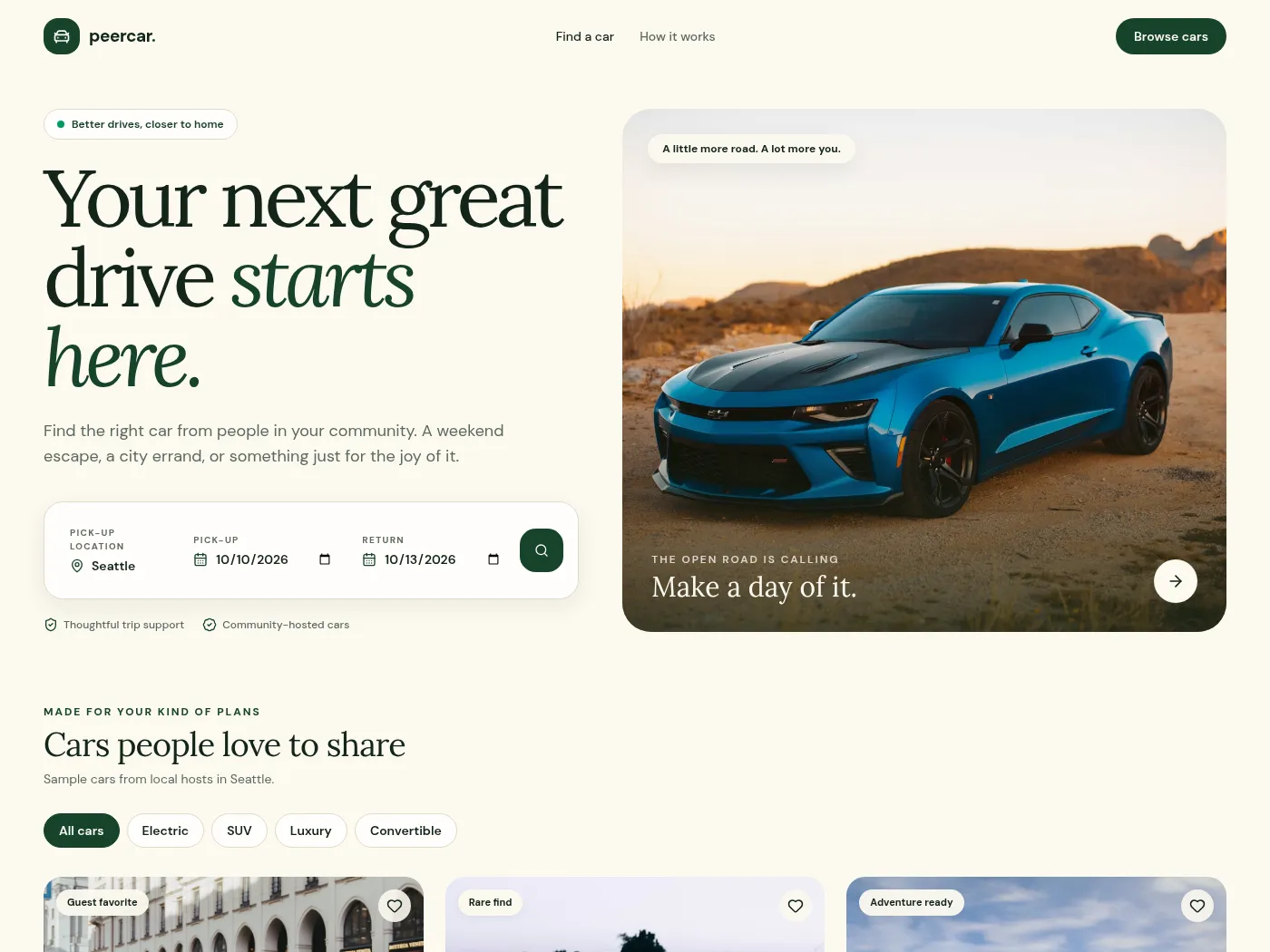 PeerCar Connect