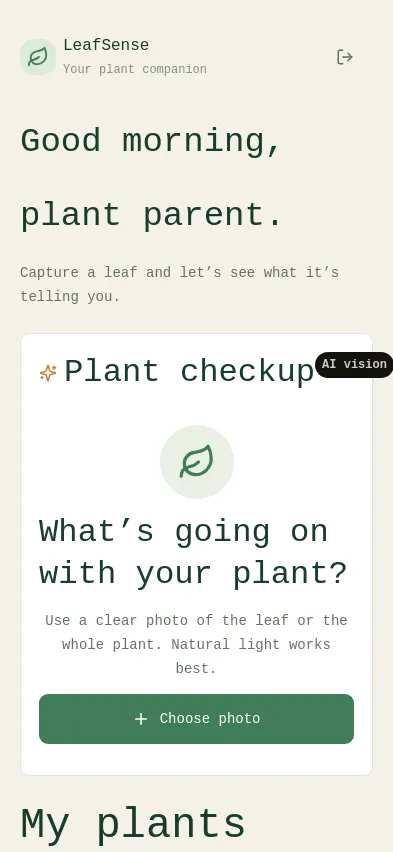 LeafSense AI