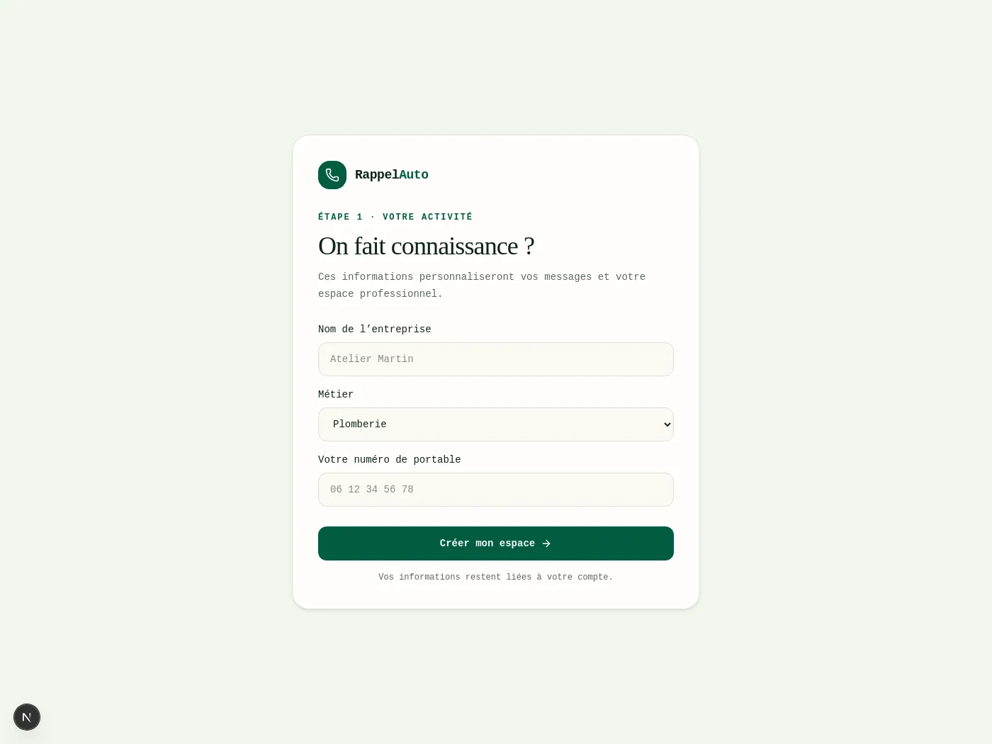 RappelAuto B2B SaaS