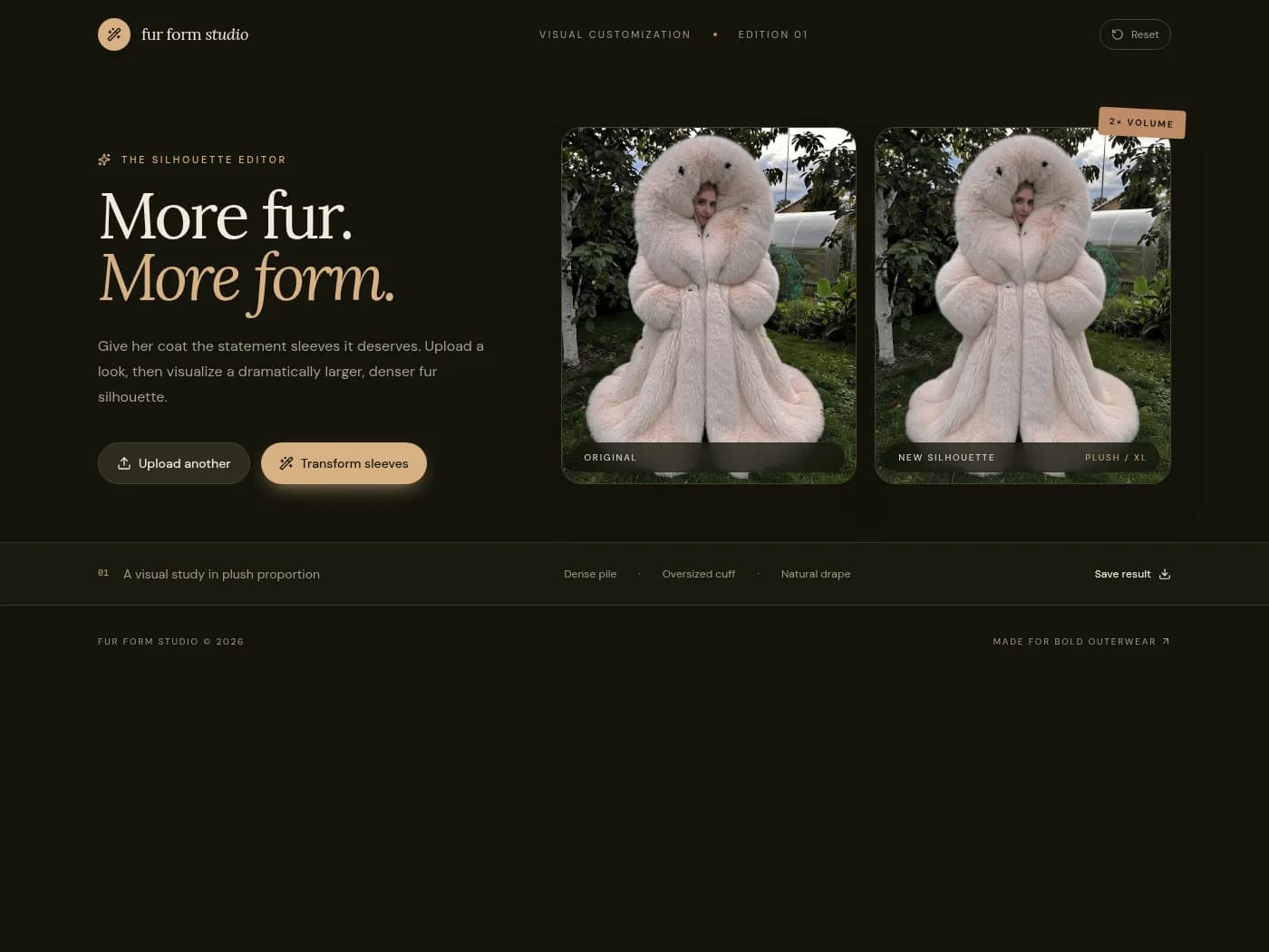 Fur Sleeve Designer