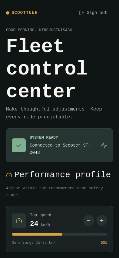 ScootTune Mobile