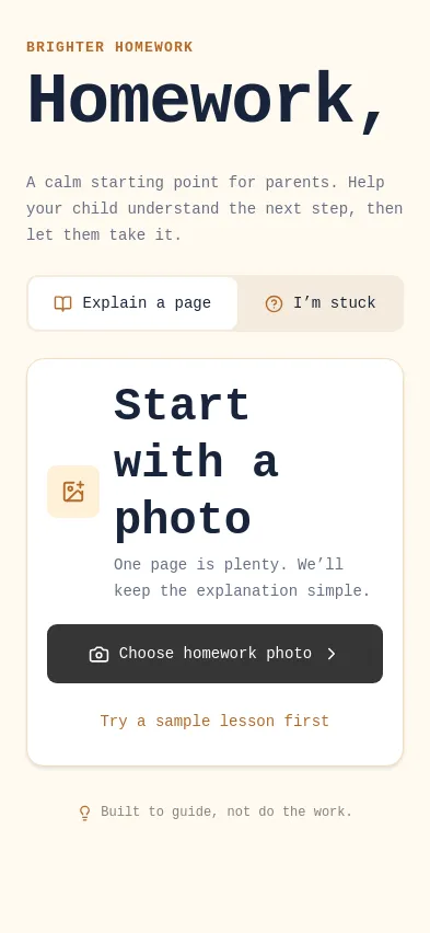 AI Homework Helper