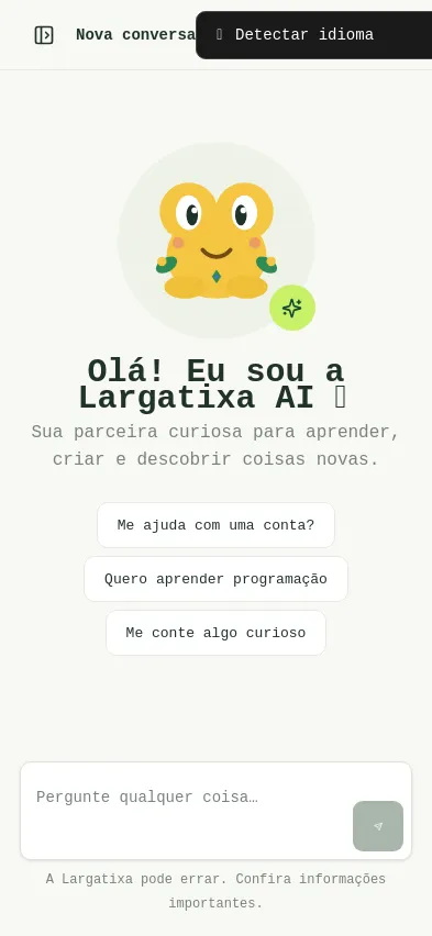 Largatixa AI Chat App