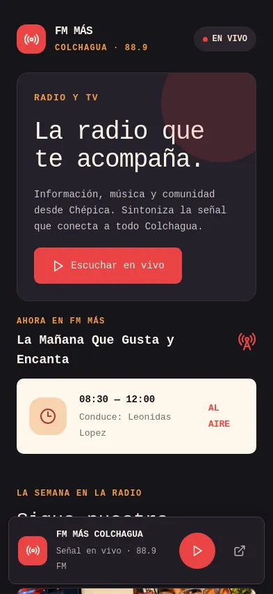 Radio Móvil Colchagua