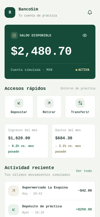 BancoSim App
