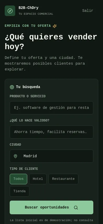 B2B Client Finder