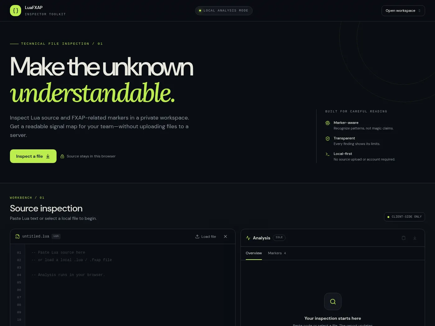 LuaFXAP Decryptor Toolkit