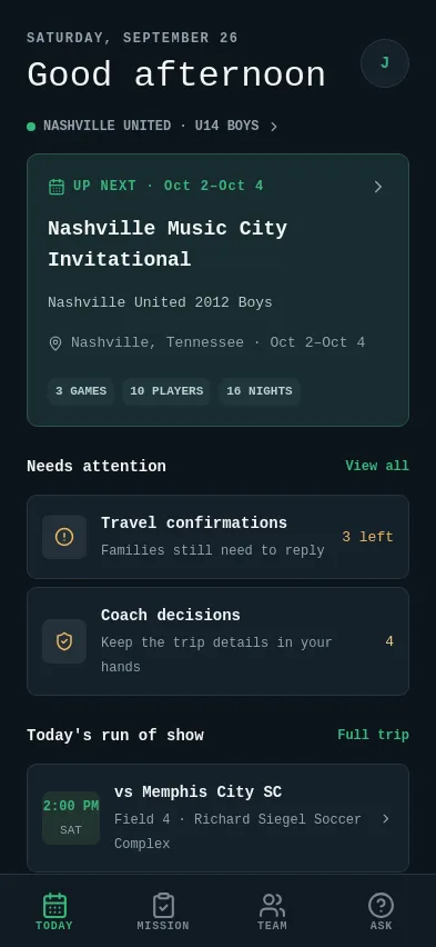 TeamFlight Mobile Suite
