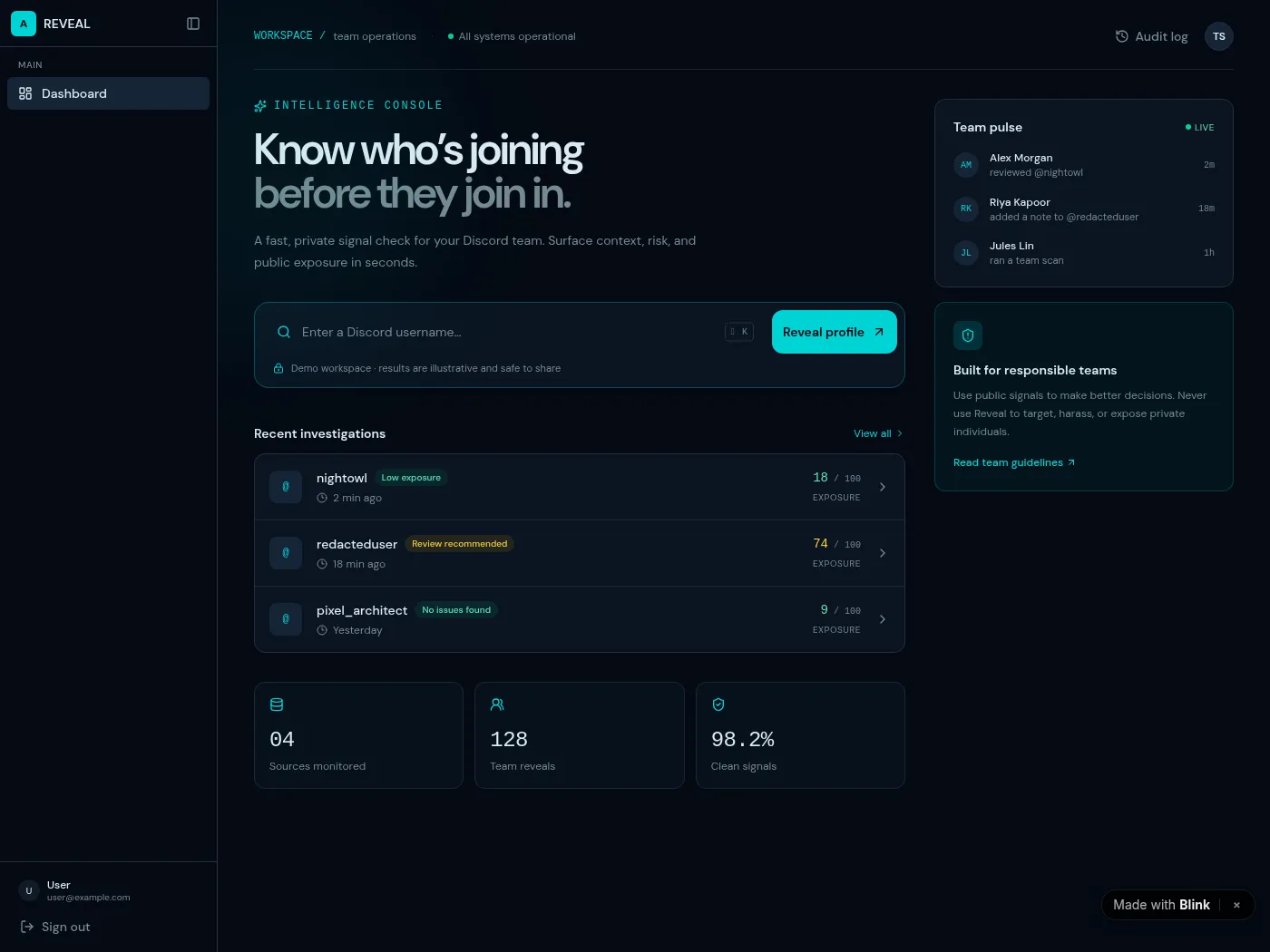 Discord OSINT Reveal